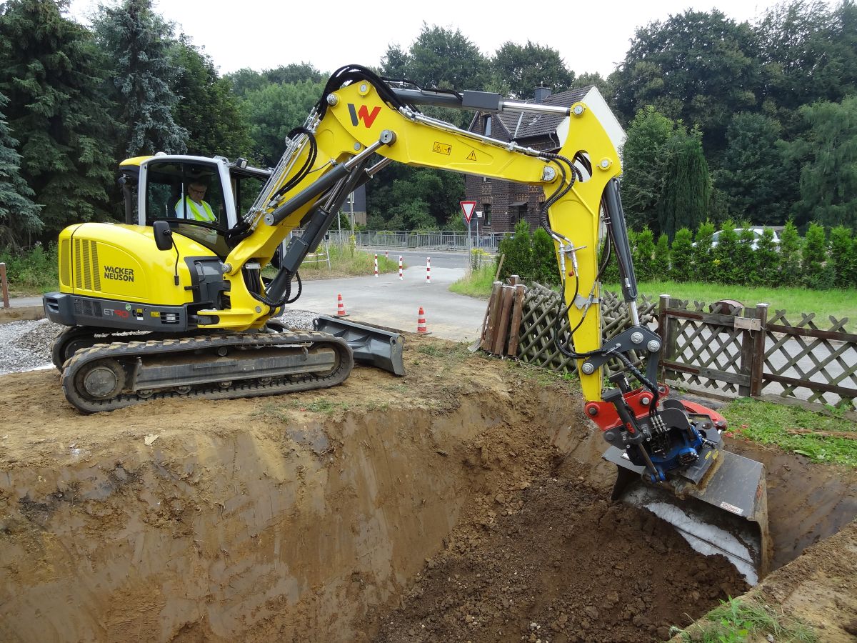 Wacker-Neuson Kompaktbagger ET 90 - bd baumaschinendienst