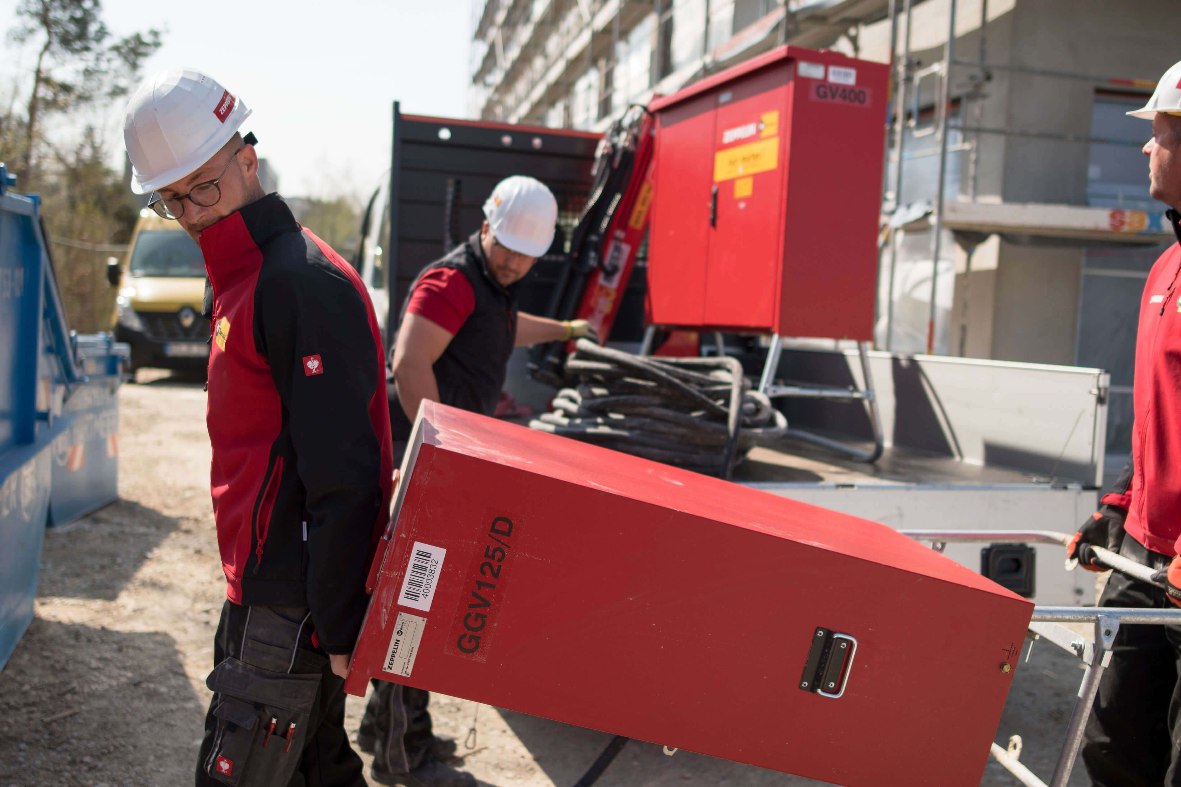 Sichere Baustrom-Versorgung - bd baumaschinendienst