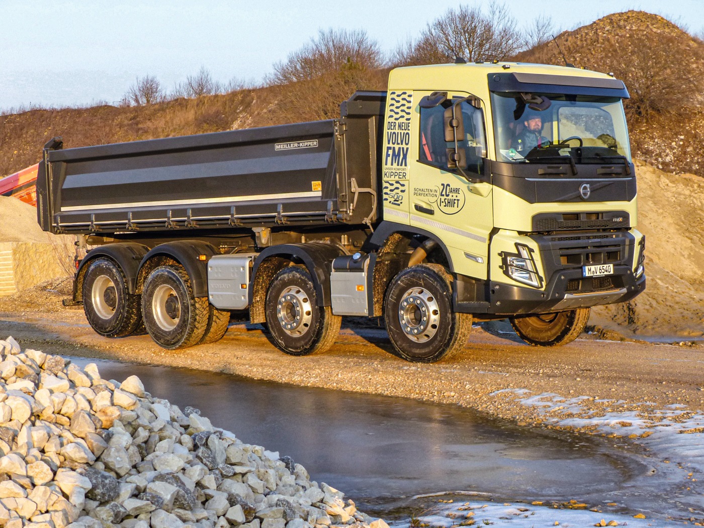 Liftbare Volvo-Antriebsachse - bd baumaschinendienst