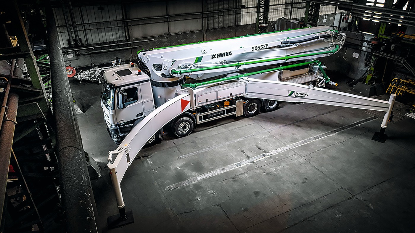 Schwing-Großmastpumpen bieten mehr Flexibilität - bd baumaschinendienst