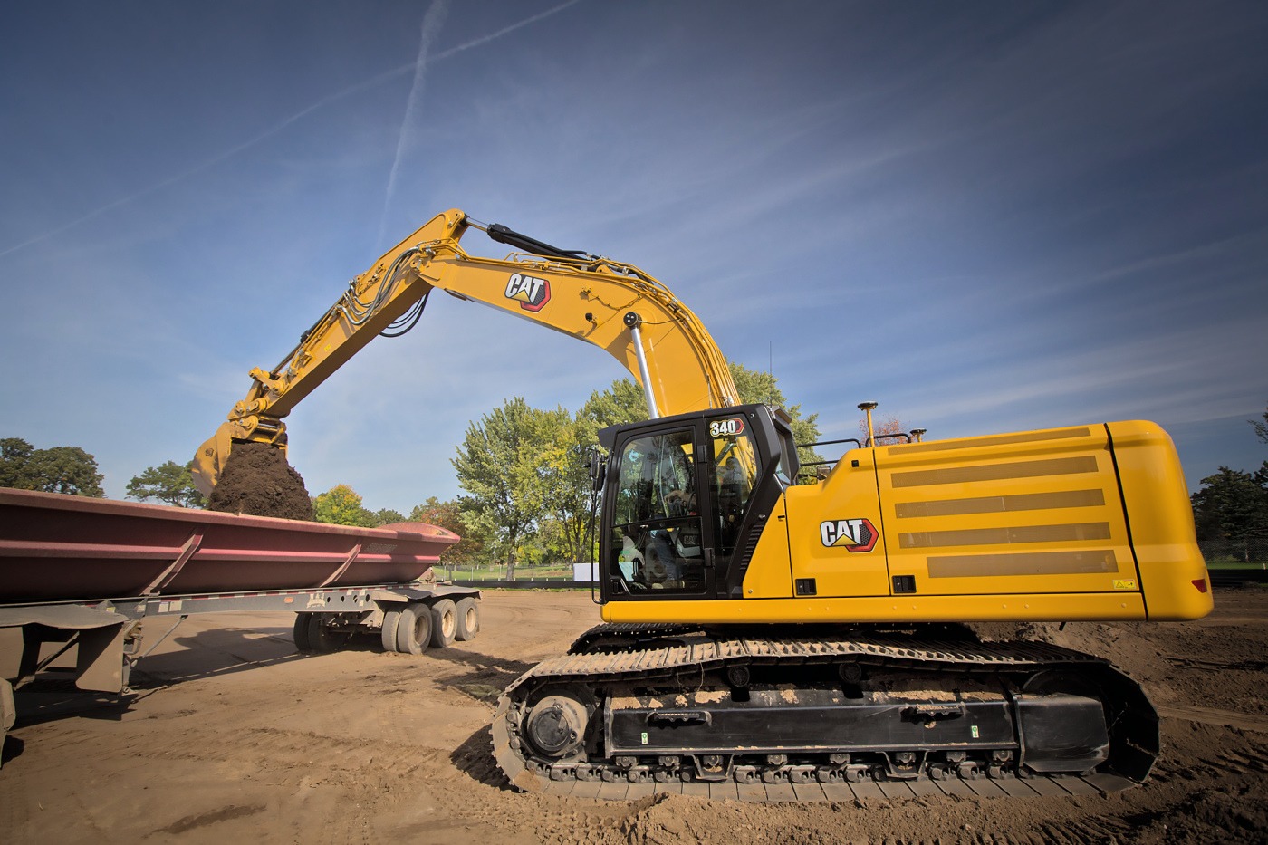 Neue Cat-Kettenbagger robust und effizient - bd baumaschinendienst