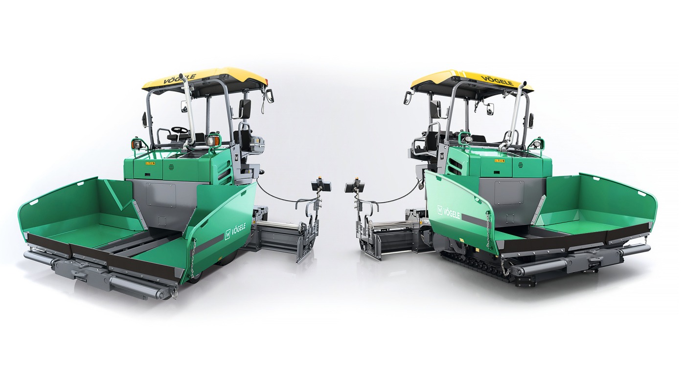 Neue Classic-Line-Fertiger von Vögele kompakt und robust - bd ...