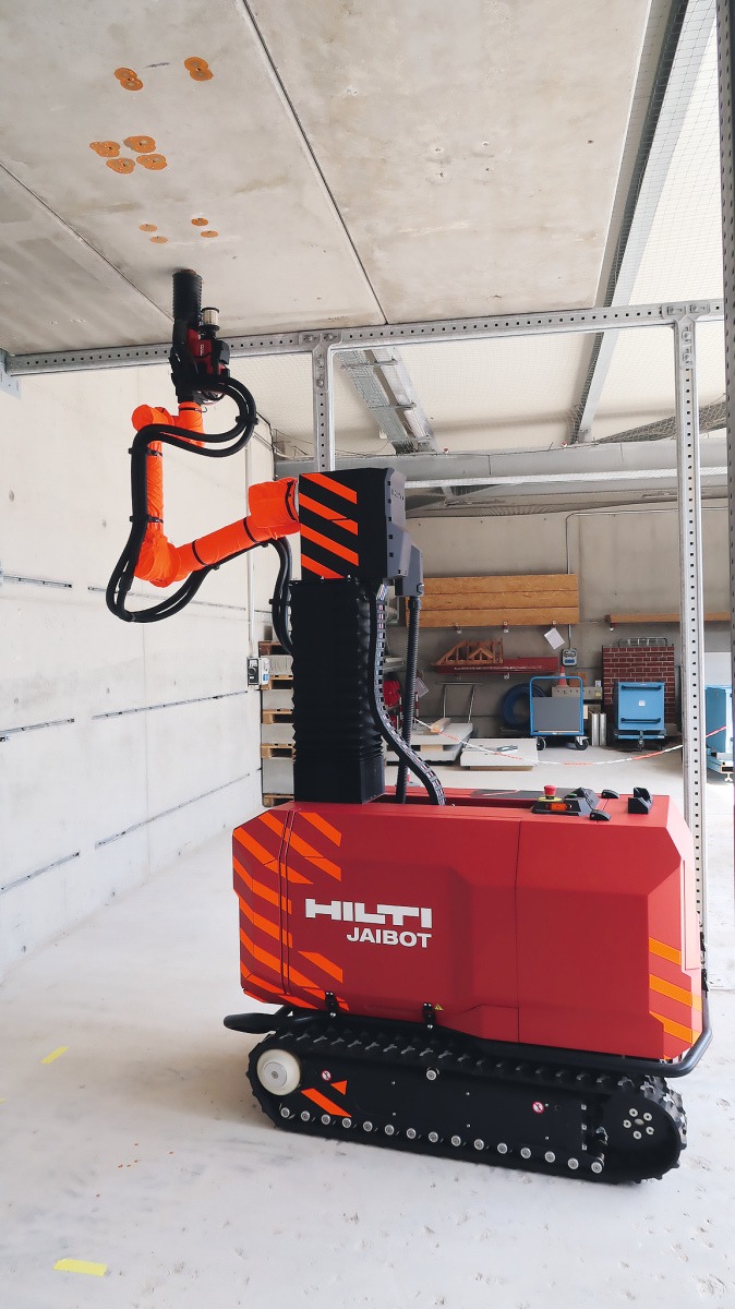 Jaibot von Hilti - der semi-autonome Bohrroboter - bd baumaschinendienst